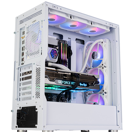 SilverStone FARA 514X (White) – Mid-Tower ATX Mesh Case
